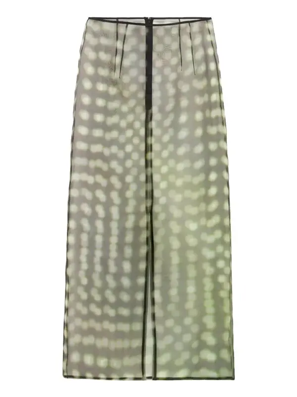 16Arlington Dia Midi Skirt - Green