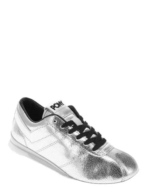 PONY Ko-low Vintage Metallic Sneakers - Silver