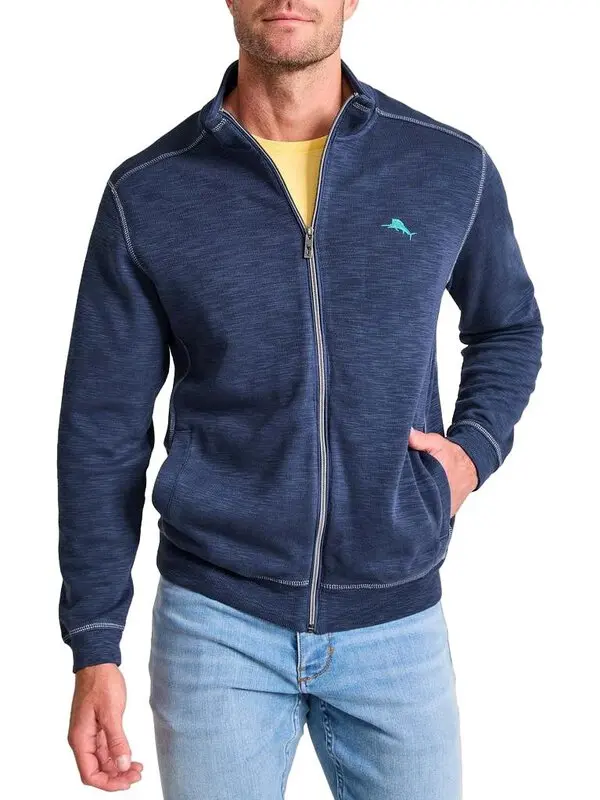 Tommy Bahama Tobago Bay Knit Jacket - Island Navy