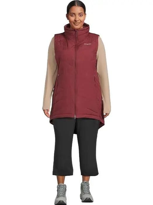 Columbia Heavenly Ii Long Vest - Brown