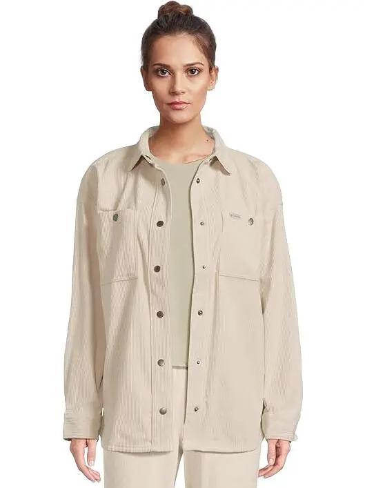 Columbia Corduroy Shirt Jacket - Tan