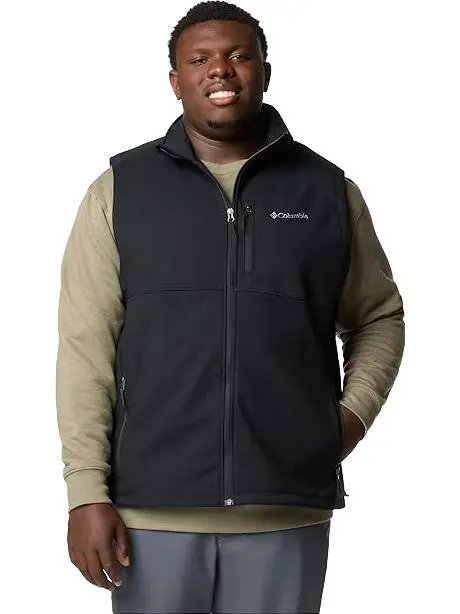 Columbia Big Tall Ascender Ii Softshell Vest - Black