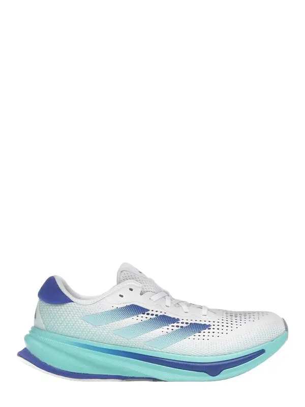 Adidas Supernova Rise Athletic Sneakers - Cloud White/lucid Blue/flash Aqua