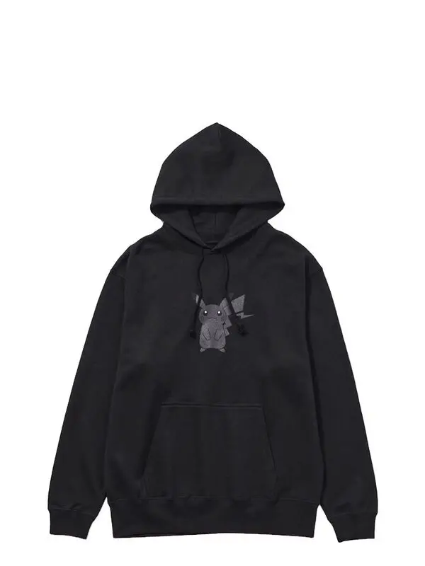 FRAGMENT X Pokemon Pikachu Thunderbolt Project X Sequence Miyashita Park Hoodie - Black