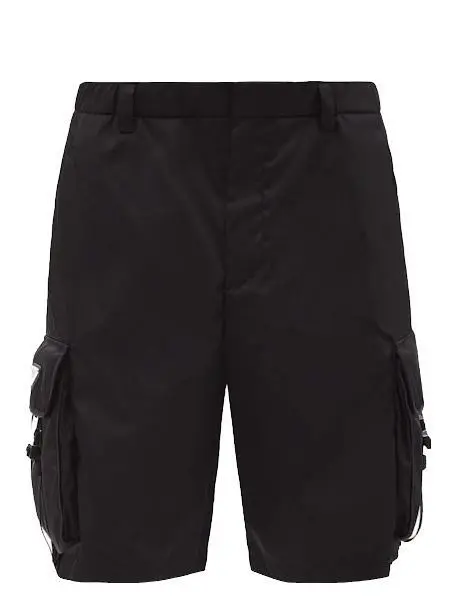 Prada Re-nylon Cargo Shorts - Black