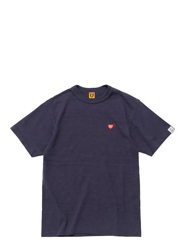 HUMAN MADE Heart Badge T-shirt - Navy Blue