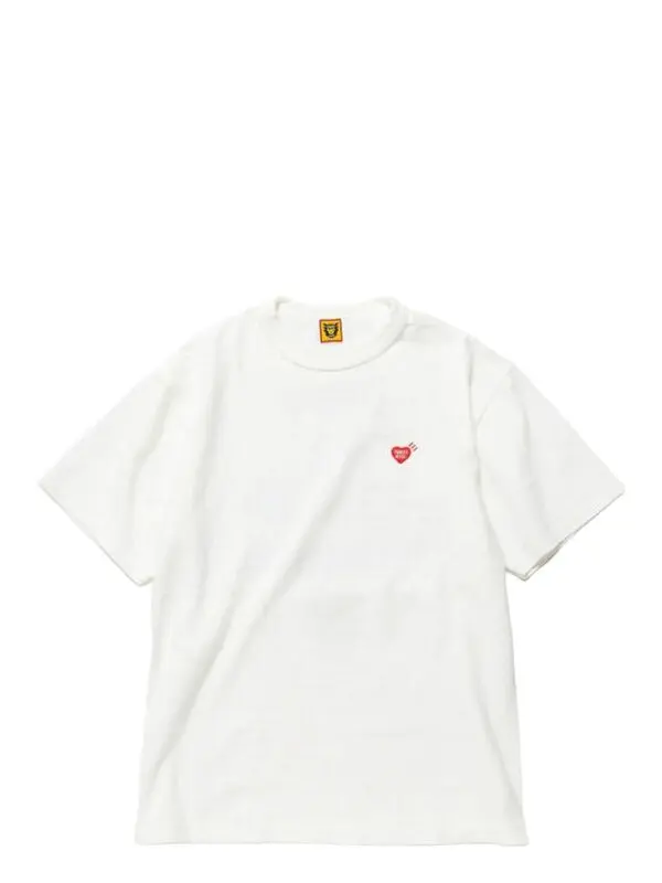 HUMAN MADE Heart Badge T-shirt - White Red