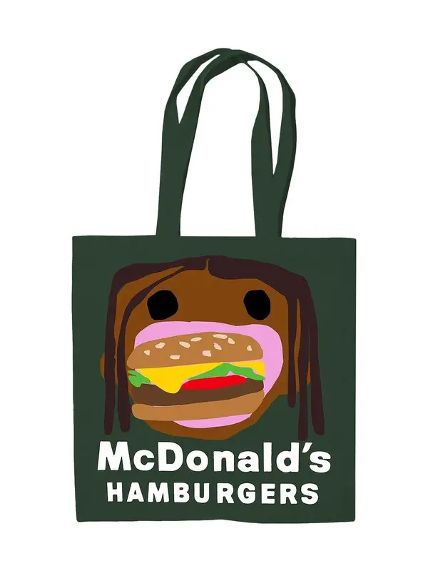 CACTUS JACK BY TRAVIS SCOTT X Cactus Plant Flea Market Burger Mouth Tote - Green