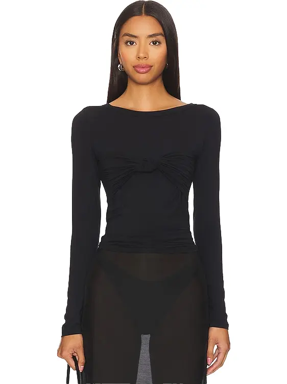 THE LINE BY K Zoe Top - Black