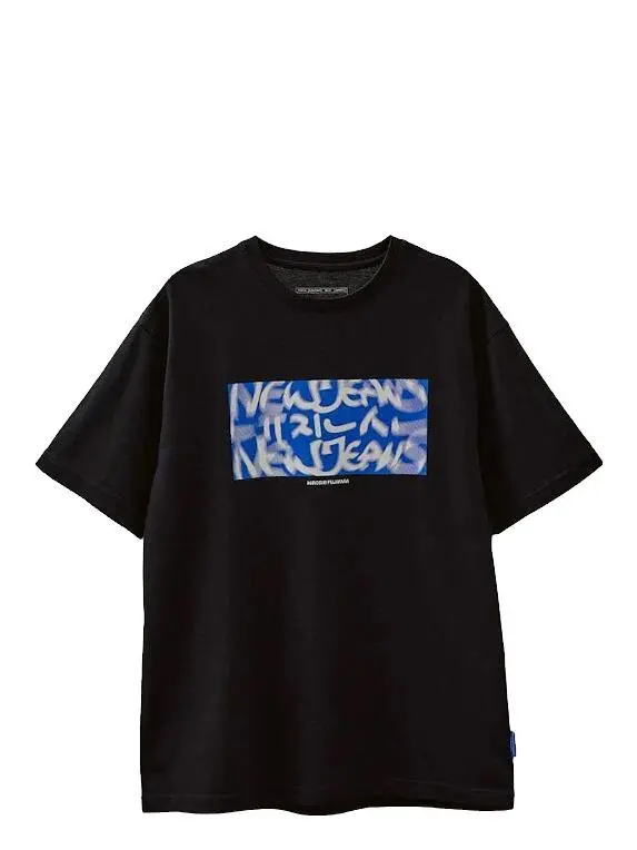 NEWJEANS X Hiroshi Fujiwara Coller Ver. 3 T-shirt - Black