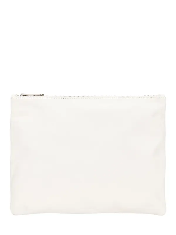 THE ROW Allegra Pouch - Optic White Ans