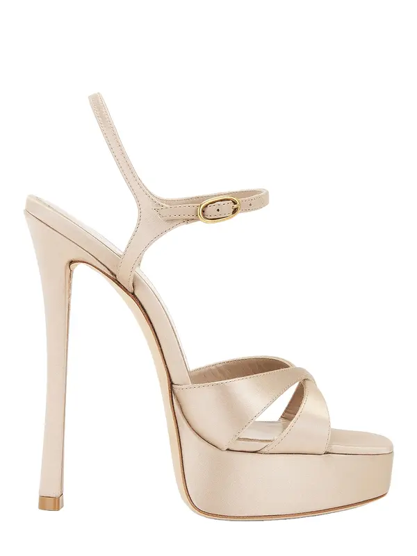 Saint Laurent Arancha Sandal - Partridge Pink