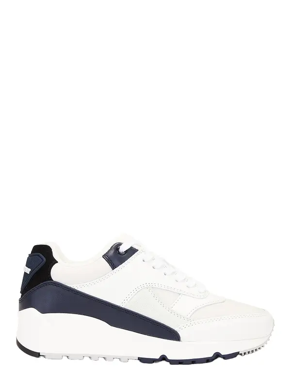 Saint Laurent Bump Sneaker - Blanc & Soft Air Grey