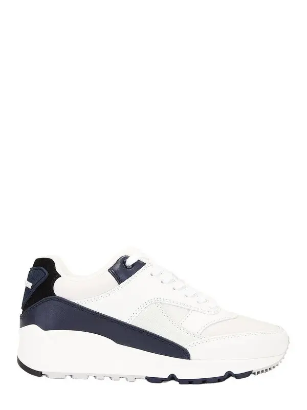 Saint Laurent Bump Sneaker - Blanc & Soft Air Grey