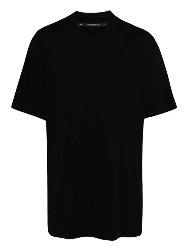 JULIUS Crew-neck Jersey T-shirt - Black