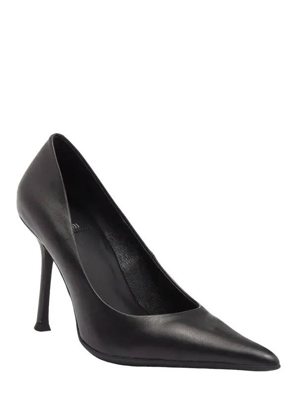 Jeffrey Campbell Risktaker Pointed Toe Pump - Black