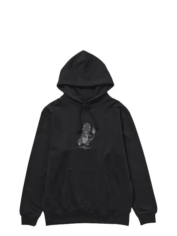 FRAGMENT X Pokemon Charmander Thunderbolt Project Hoodie - Black