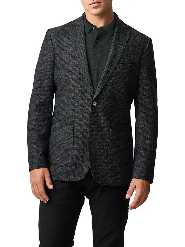 Rodd & Gunn Thorton Slim Sports Fit Wool Blazer - Emerald