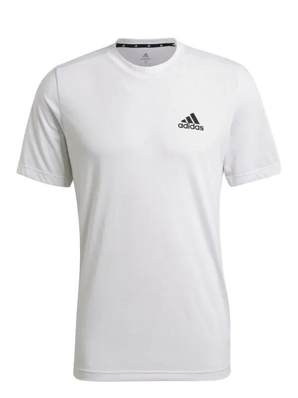 Adidas Aeroready Designed To Move Feelready Sport Tee - White / Black