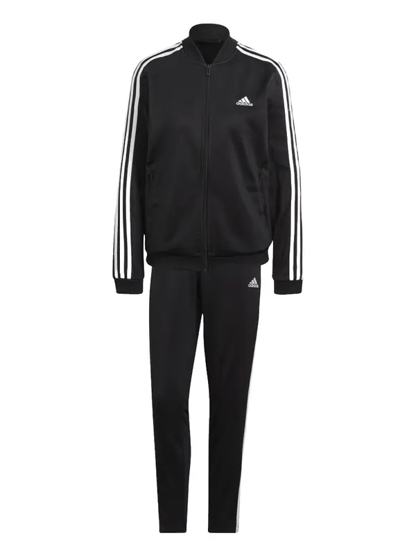 Adidas Essentials 3-stripes Track Suit - Black / White