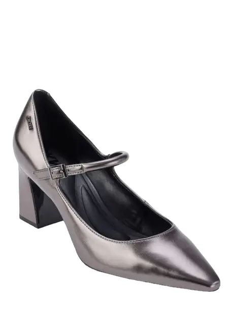Dkny Samira Pointed Toe Mary Jane Pump - Graphite