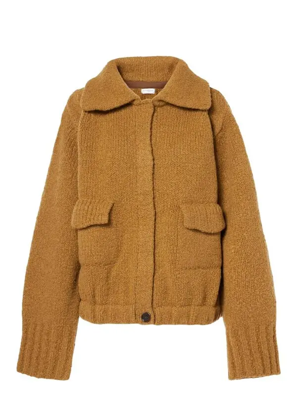 Dries Van Noten Wool Cardigan - Brown