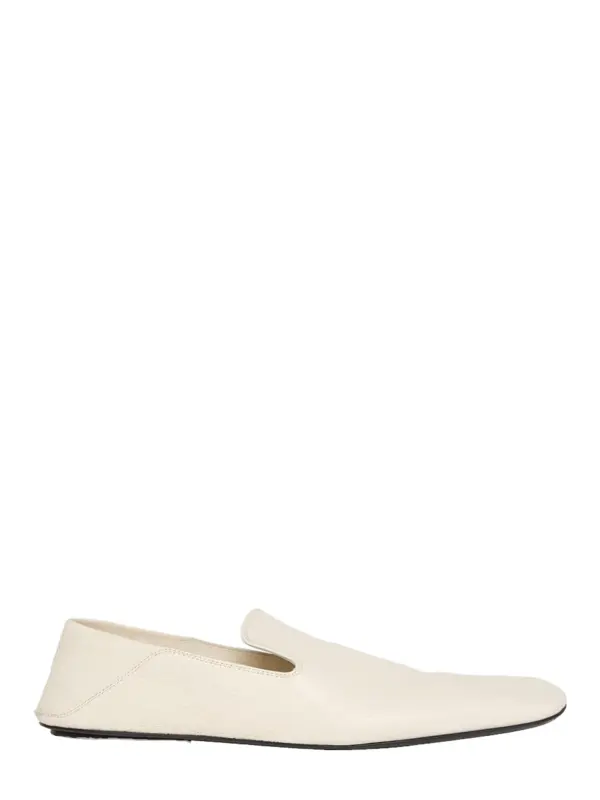 bottega veneta - Bottega Veneta Leather Foldable-Back Loafers