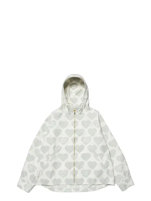 HUMAN MADE Heart Zip-up Parka - White