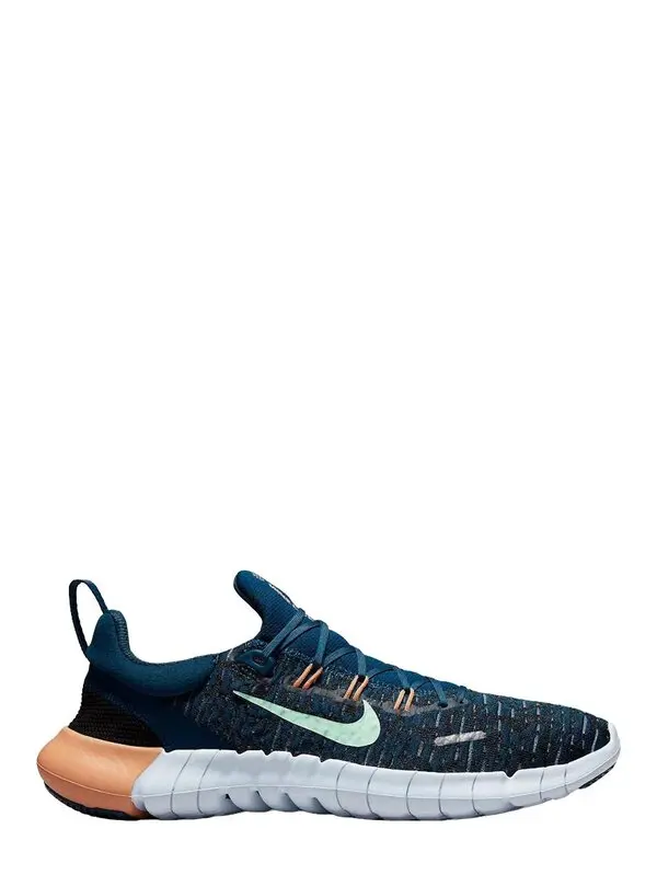 Nike Free Rn 5.0 Next Nature - Valerian Blue/mint Foam/orange Trance