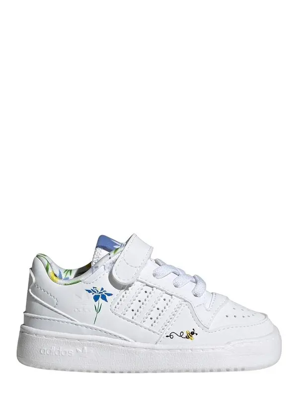 Adidas Forum Low Sneakers - Cloud White/blue Fusion/green