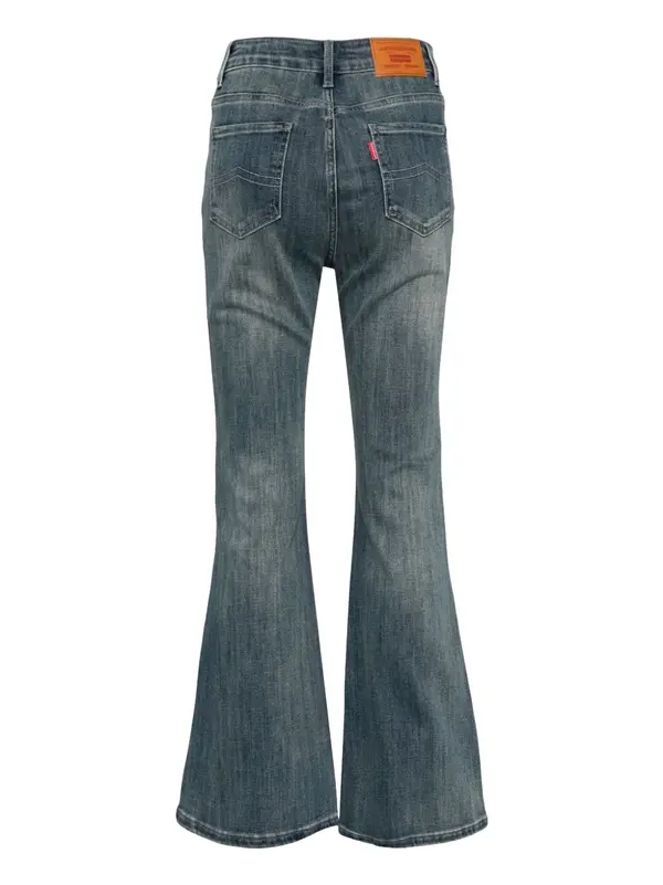 GROUND ZERO Flared Jeans - Blue