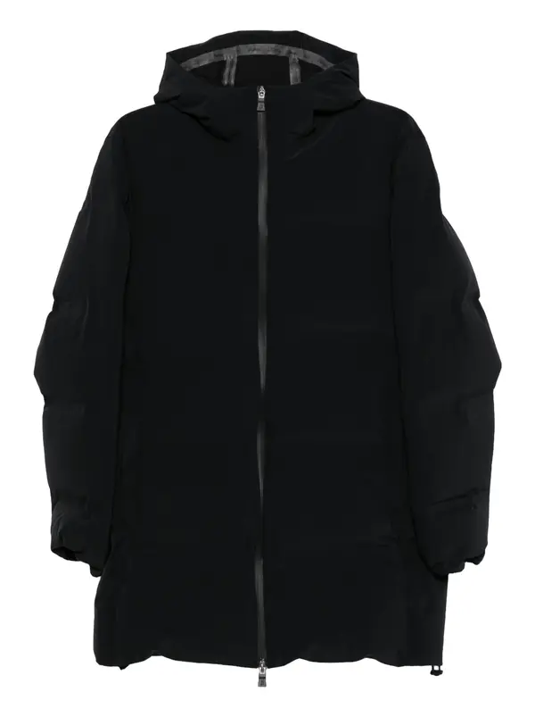 Herno Padded Hooded Coat - Black