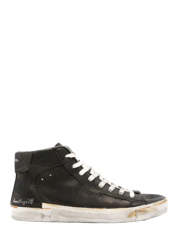 Philippe Model Prsx Hi-top Sneakers - Black