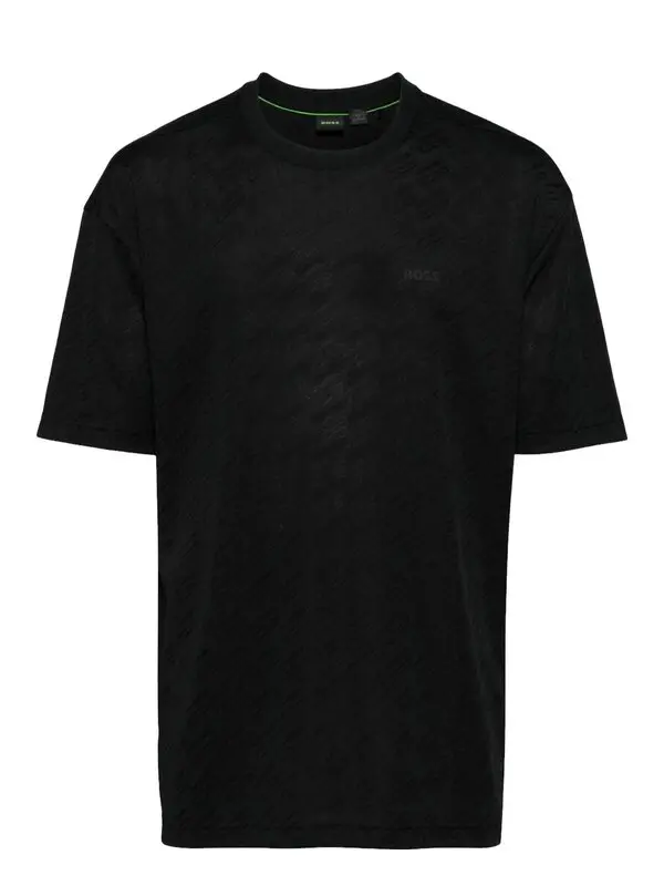 BOSS Logo-print T-shirt - Black
