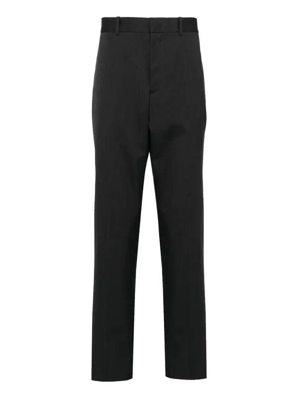 JIL SANDER Tapered Tailored Trousers - Grey