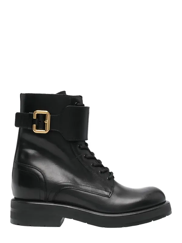 Chloé Coddington Combat Boots - Black