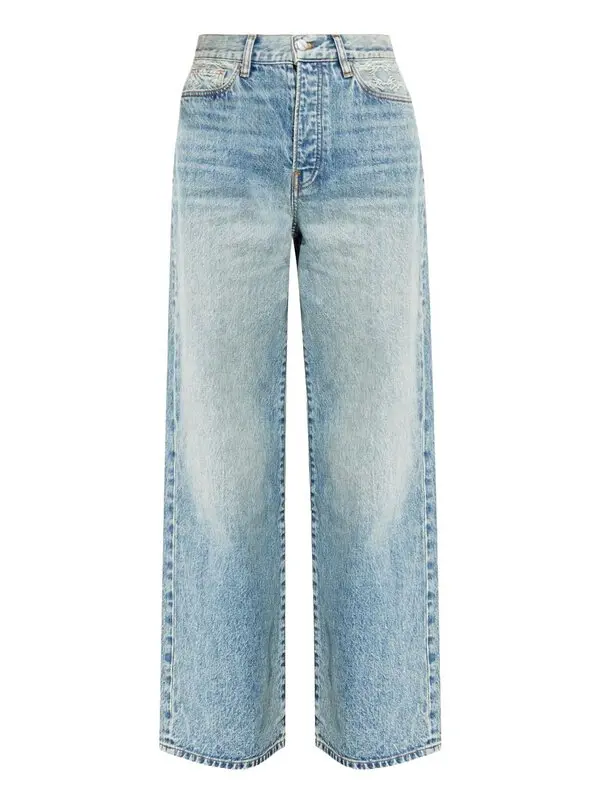 Amiri Wide-leg Jeans - Blue