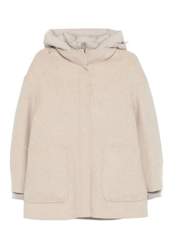 MOORER Natisha Puffer Jacket - Neutrals