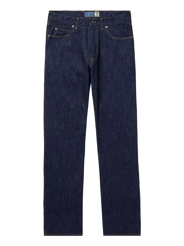 Blue Blue Japan Straight-leg Selvedge Jeans - Blue
