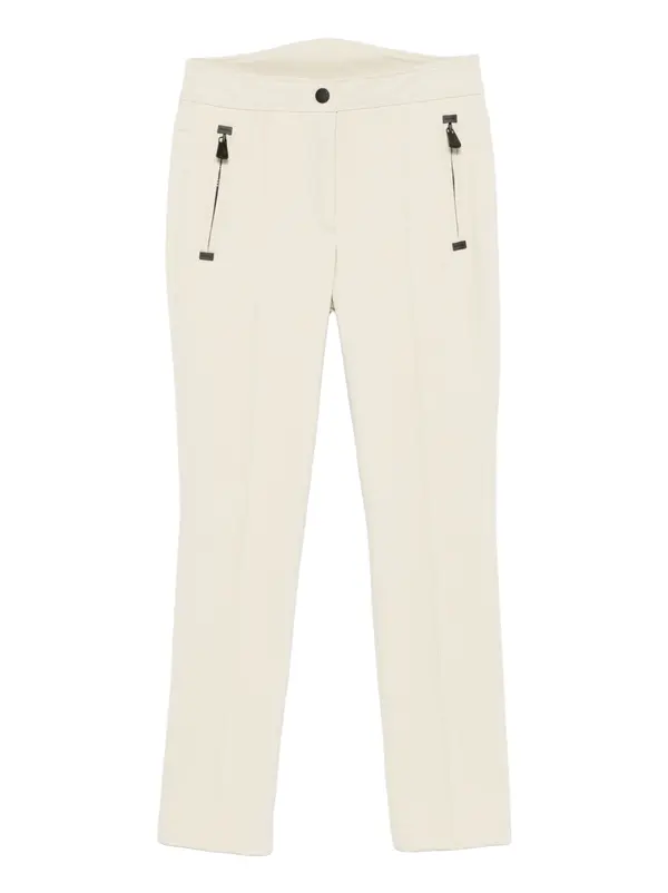 Moncler Twill Ski Trousers - Neutrals