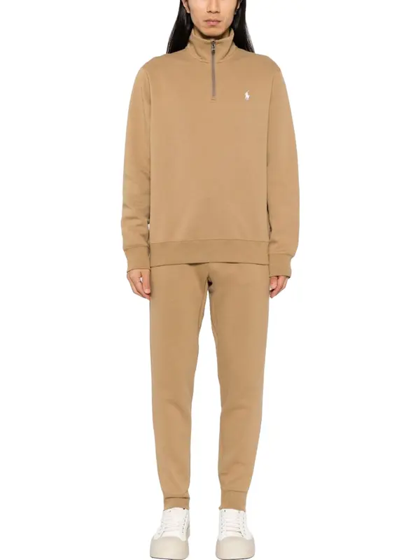 Polo Ralph Lauren Drawstring Cotton-blend Track Pants - Neutrals