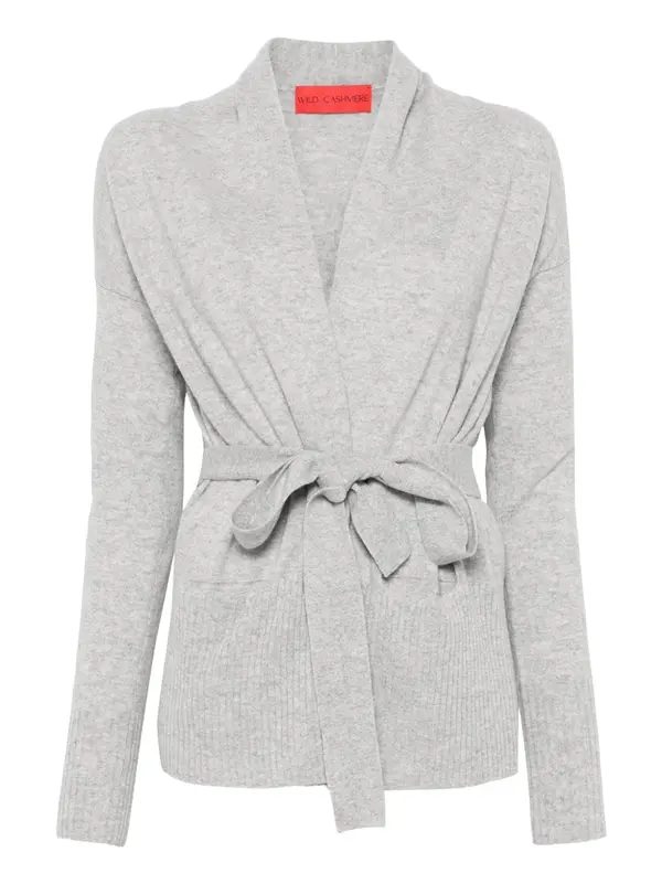 WILD CASHMERE Kelly Cardigan - Grey