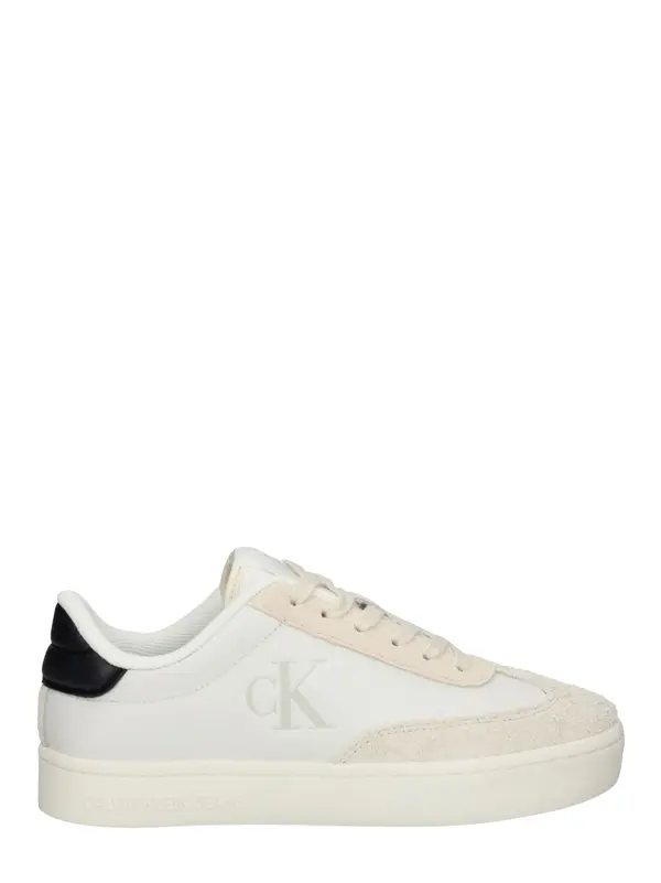 Calvin Klein Logo Trainers - White