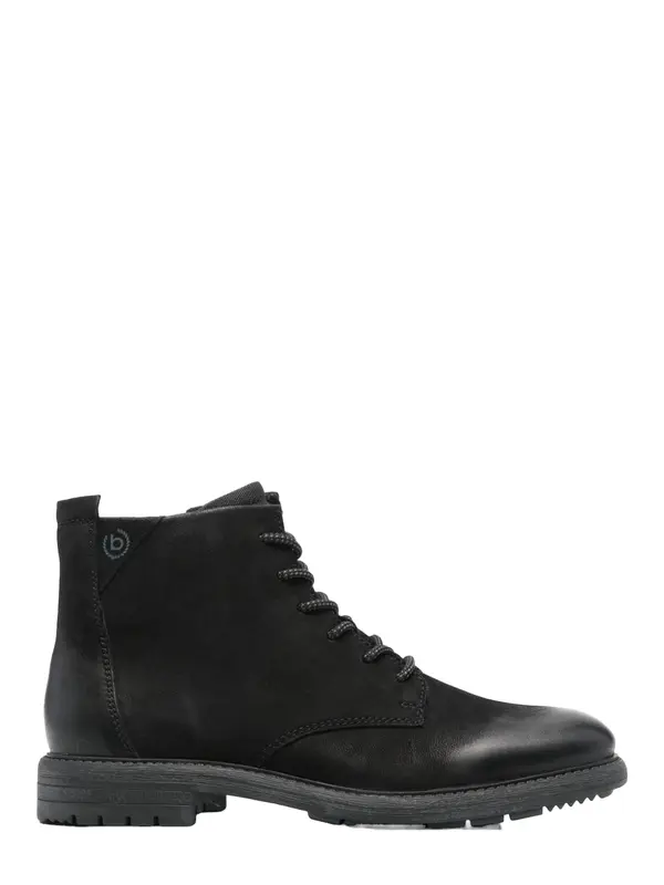 BUGATTI Square Toe Ankle Boots - Black