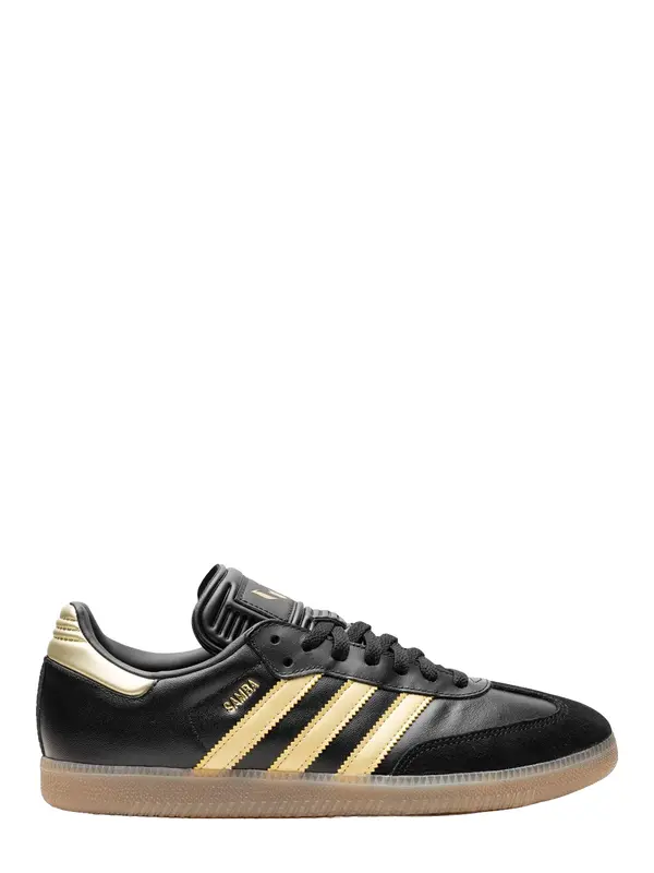 Adidas X Lionel Messi Samba Sneakers - Black