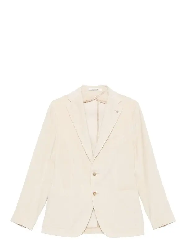 Tagliatore Corduroy Blazer - Neutrals