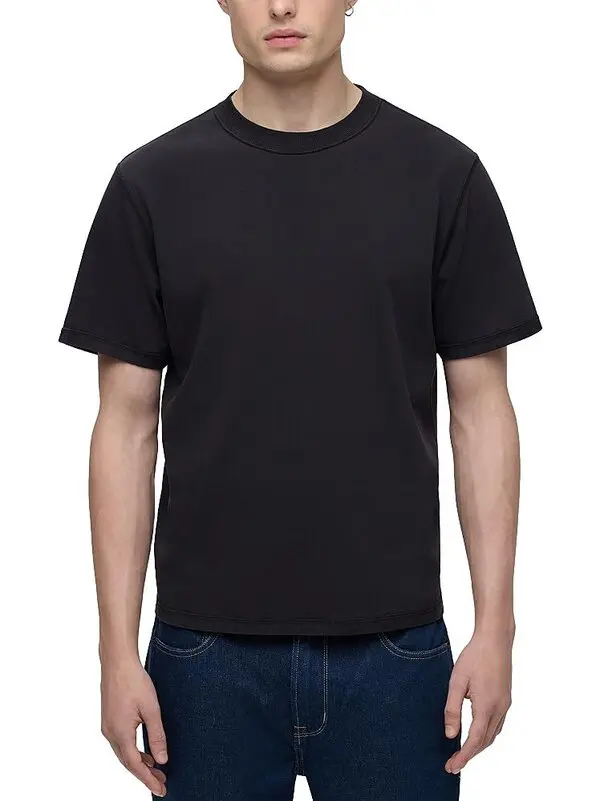 Hudson Jeans Cotton Heavy Weight Tee - Forest Black