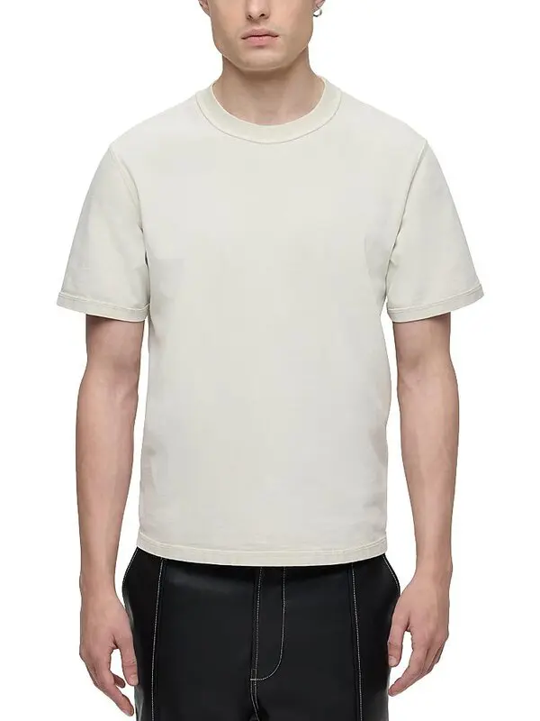 Hudson Jeans Cotton Heavy Weight Tee - Ghost