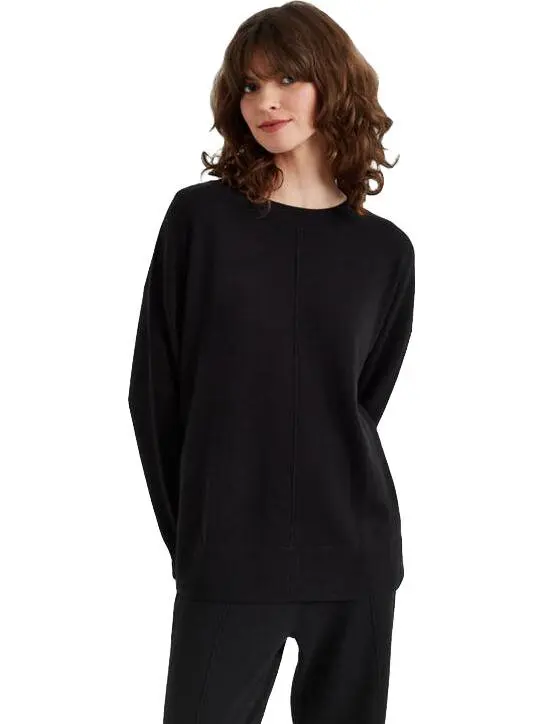 Chinti & Parker Wool-cashmere Relaxed Sweater - Black