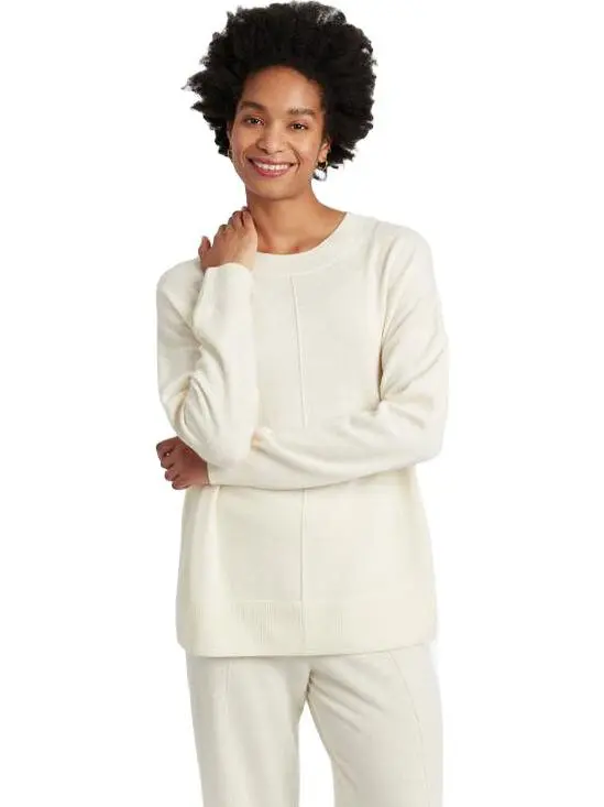Chinti & Parker Wool-cashmere Relaxed Sweater - Cream